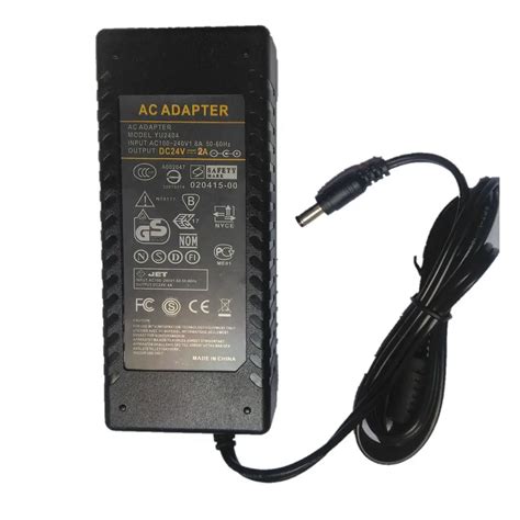 High Quality 24v 2a Ac Dc Adapter For Logitech Racing Wheel G27 G25
