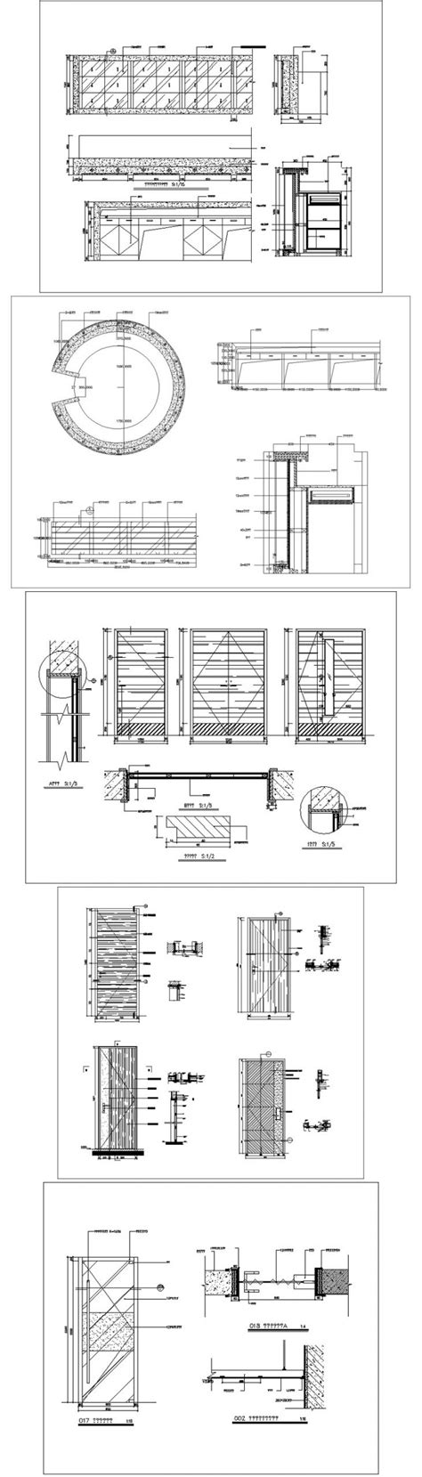 【各種常用建築土木工程cad施工節點合輯】室內設計建築土木工程cad施工節點設計圖 建築cad設計資源庫