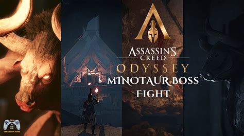 MINOTAUR Boss Fight Assassin S Creed Odyssey Minotaur Vs Kassandra