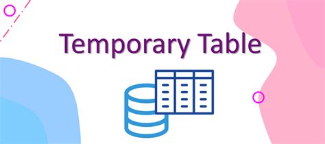 Sql一時テーブルを知る必要があります