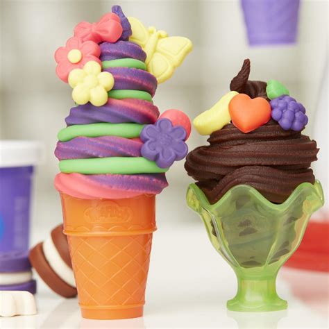 Play Doh Kitchen Creations Ultimate Swirl Ice Cream Maker EBay