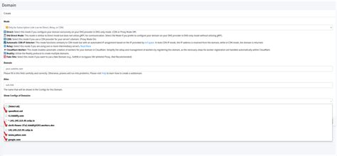 How To Create And Use Fake Domain Hiddify