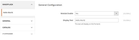 Configuration Systemxml Mageplaza