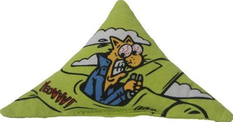 Yeo Purrr Muda Triangle Green Single Cat Odor Cat Toys Cat Fleas