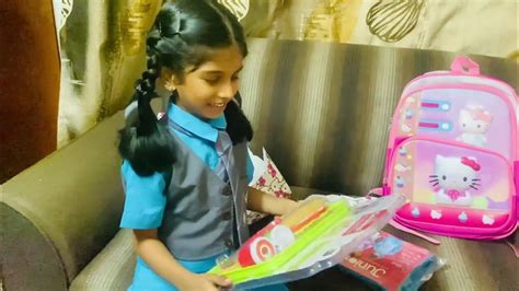 දහම්දි දුව School ගිය පළමු දිනය ජීවිතයේ අමතක නොවන ආදරණීය සුන්දර දිනයක ගත වූ හෝරාවන් 🩷🥰😍 Youtube