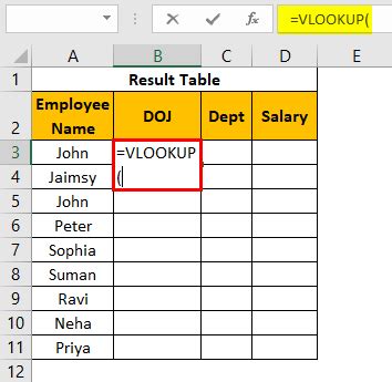 VLOOKUP On Different Sheets Step By Step Guide