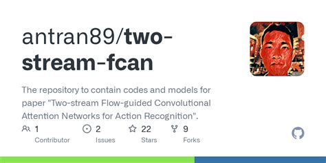 Github Antran Two Stream Fcan The Repository To Contain Codes And Models For Paper Two