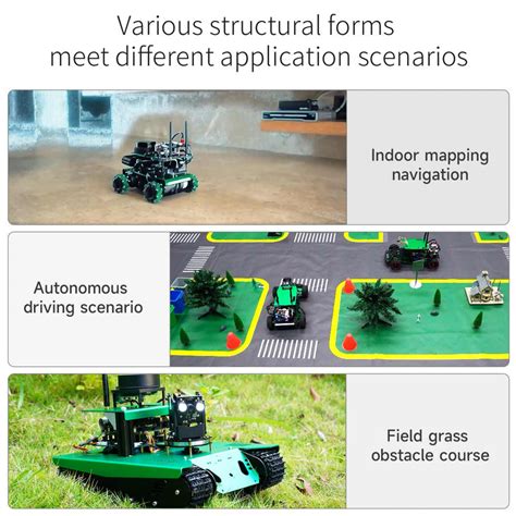 yahboom aluminum alloy robot car chassis with mecanum wheel