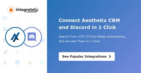 Connect Aesthetix CRM Discord Integrations 1 Integrations