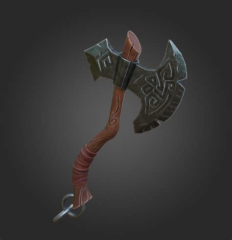 Stylized Axe Game Ready Finished Projects Blender Artists Community