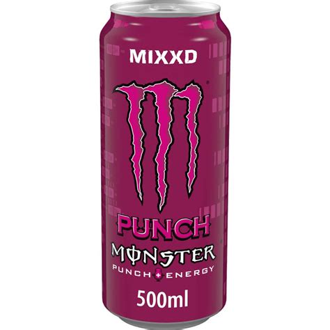 Энергетический напиток Monster "Монстер" MIXXD Пунш 500мл (Ирландия)