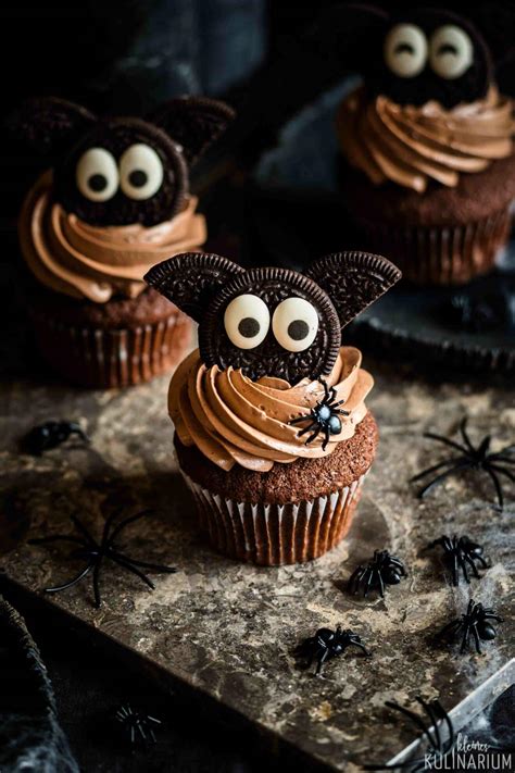 Fledermaus Muffins Als Halloween Idee Kleines Kulinarium