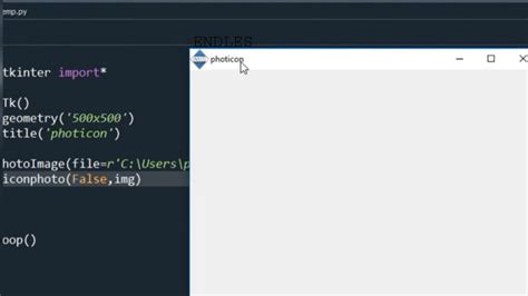 How To Change Window Icon In Tkinter Python Gui Tutorial Youtube