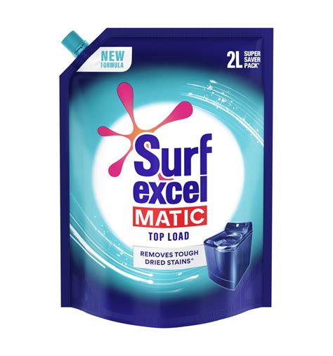Buy Surf Excel Matic Liquid Detergent Top Load Pouch Online 2 L At