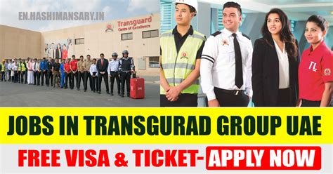 Careers At Transguard Group UAE Free Recruitment