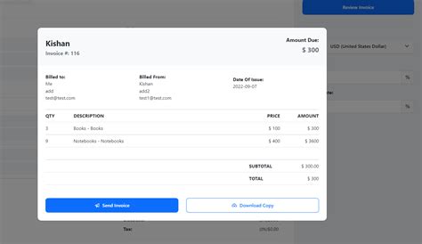 There Are Few Bugs If I Am Not Wrong In The Subtotal Of The Invoice