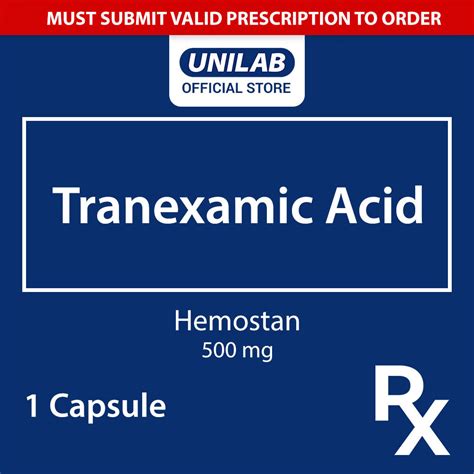 Rx Hemostan 500mg Cap Shopee Philippines
