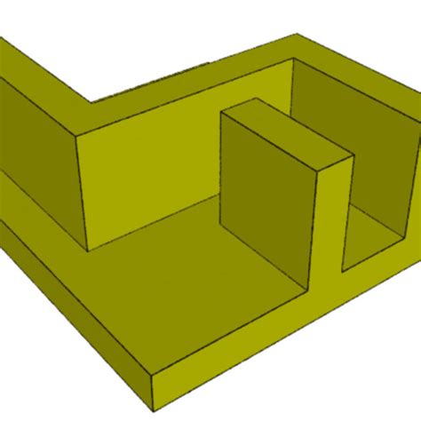 Schematic Of The Investigated Three Dimensional Structure Download Scientific Diagram