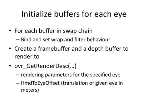 Intro To Oculus Cpsc Ppt Download