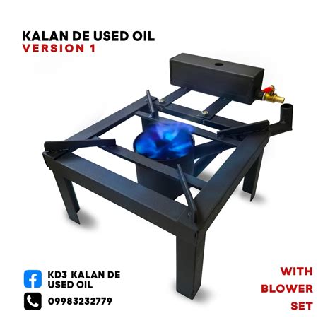 Kalan De Used Oil Set Complete Set Kalan De Mantika Blue Flame