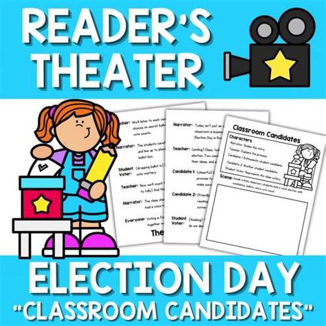 No Prep Election Day Activity Readers Theater Script Skit Play Fun Class Vote