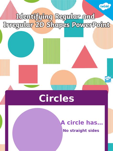 T N 10178 Identifying Regular And Irregular 2d Shapes Powerpoint Ver 6 Pdf Home And Garden