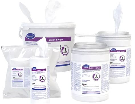 Diversey Oxivir 1 Wipes Ready To Use Disinfectant Cleaner Instructions
