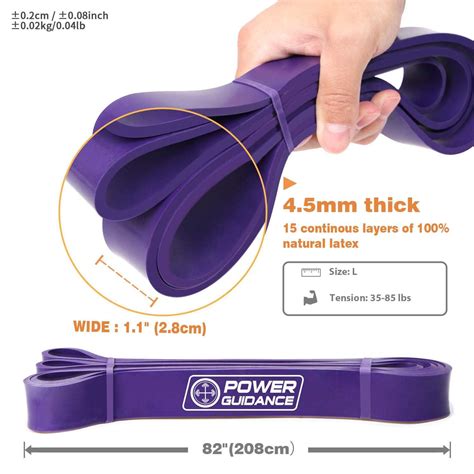 Power Guidance Pull Up Assist Bands Stretch Resistance Band Sports