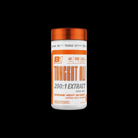 Ballistic Labs Tongkat Ali 60 Capsules The Supplement House