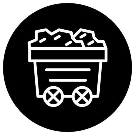 Premium Vector Mine Vector Icon Design Illustration