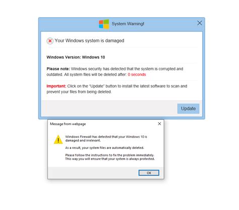 System Warning