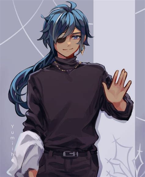 Kaeya Fan Art Genshin Impact Art Reference Poses Fan