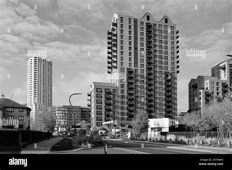 New Apartment Buildings Including The Hale Wharf Development At