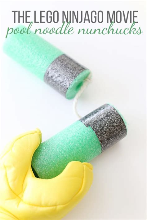 Craft The Lego Ninjago Movie Pool Noodle Nunchucks See Vanessa Craft