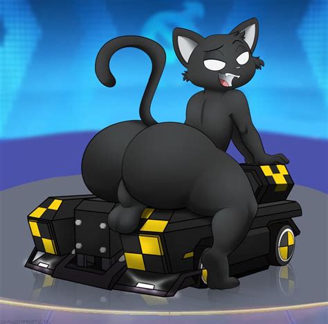 Rule 34 Anthro Ass Backsack Balls Big Butt Black Body Black Fur Black