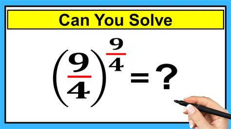 Nice Exponent Math Simplification Problem How To Solve Youtube