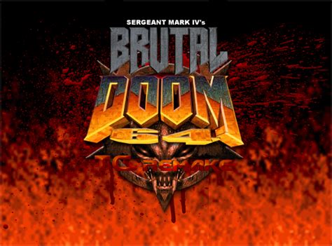 Brutal DOOM 64 Absolution TC Remake Available WAD Releases