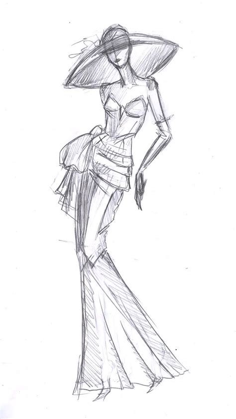 How To Draw The Human Figure For Fashion Illustration Step By Step