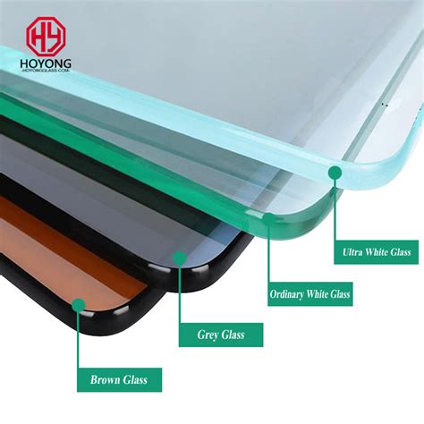 Clear Tinted Tempered Laminated Low E Float Building Glass Float