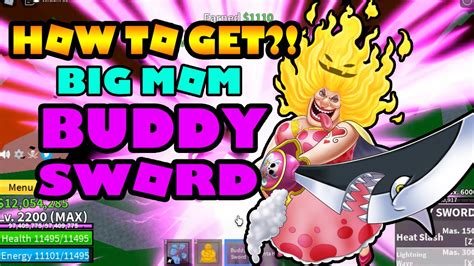 How To Get Buddy Sword Blox Fruits Youtube
