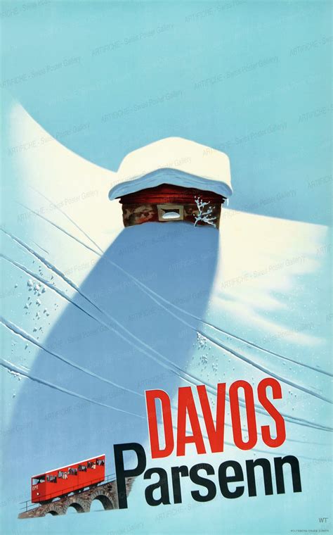 Davos Parsenn Artifiche Die Schweizer Plakatgalerie