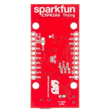 Sparkfun Esp Thing Sparkfun Wrl Bricogeek