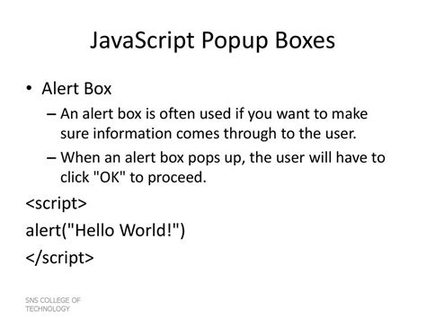 Introduction To Javascript Ppt Indir