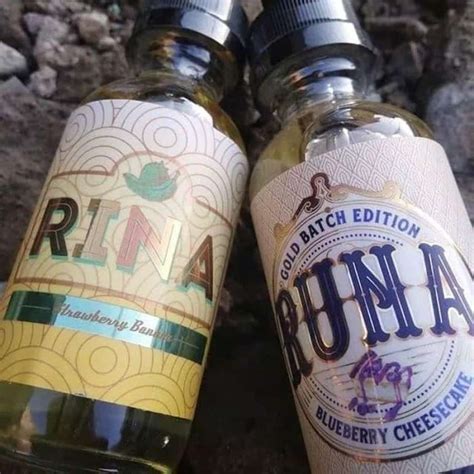 Jual Liquid Premium Runa Rina 60ml Nic 3mg Legal Pita Cukai Di Seller
