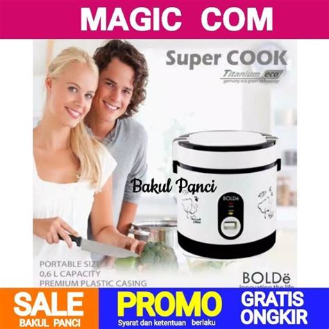 Jual Bolde Magic Com Rice Cooker Mini 3 In 1 0 6l Super Cook Bolde Original Magic Com Personal