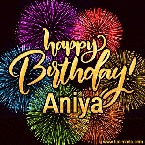 Happy Birthday Aniya S For Her Download On
