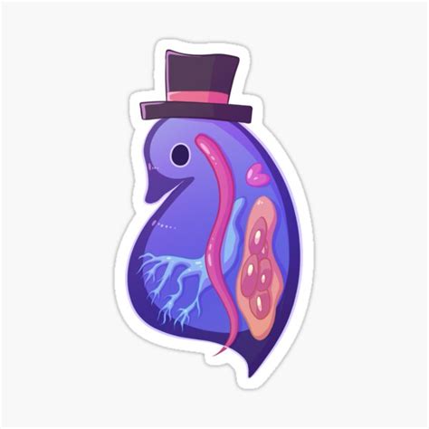 Dapper Daphnia Sticker For Sale By Memourir Redbubble
