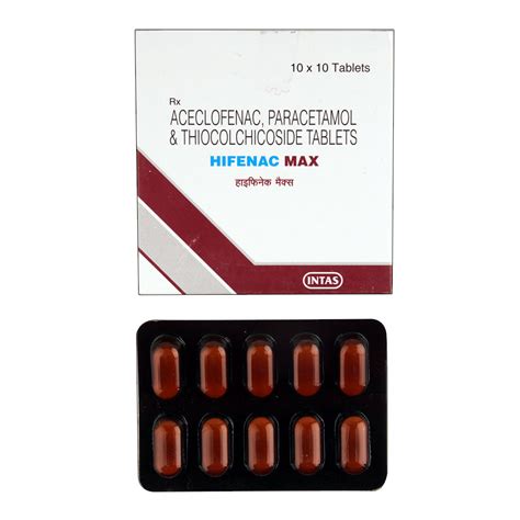 Buy Hifenac Max 10 Tablets Online At Best Prices Wellness Forever
