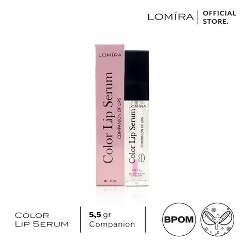Jual Lomira Color Lip Serum 55 Gr Melembabkan Kulit Bibir Companion Of
