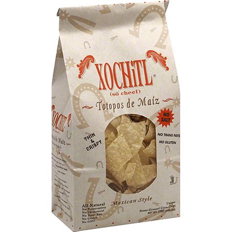 Xochitl Corn Chips Mexican Style No Salt Corn Moes Marketplace